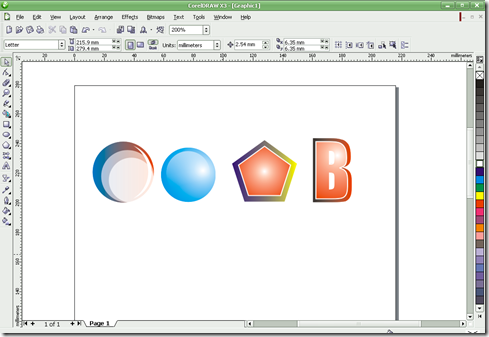 ~ME, N NATURE~: Membuat Teks / Box Warna Gradasi